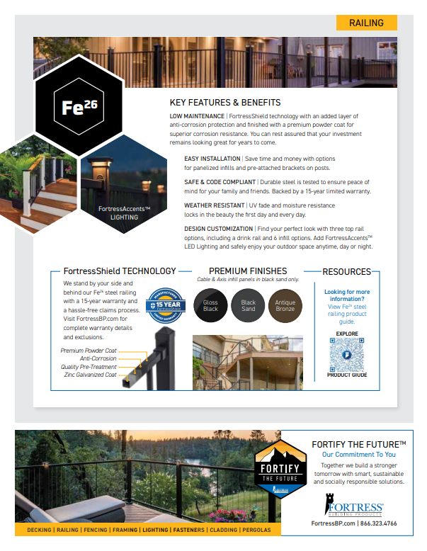 Fortress Steel Railing – DF Studio NYC