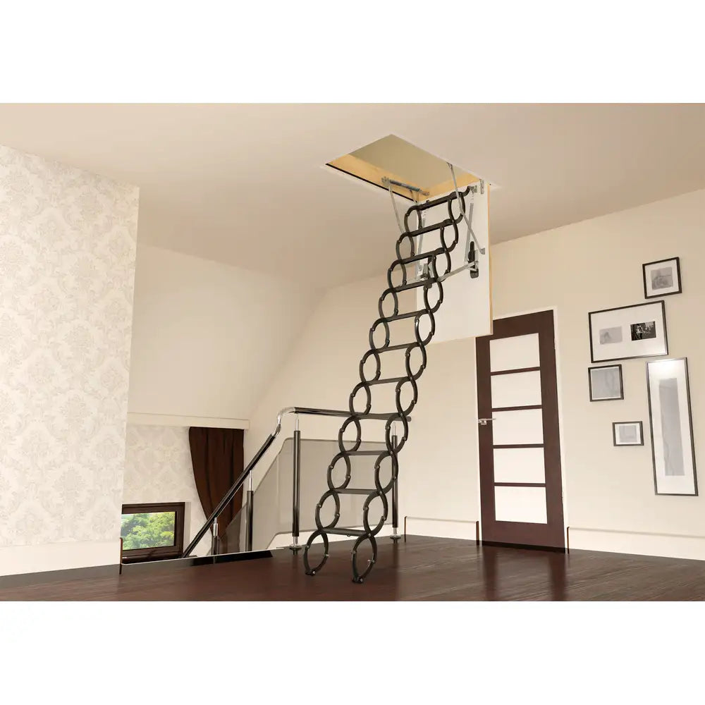LST METAL SCISSOR ATTIC LADDER - INSULATED – DF Studio NYC