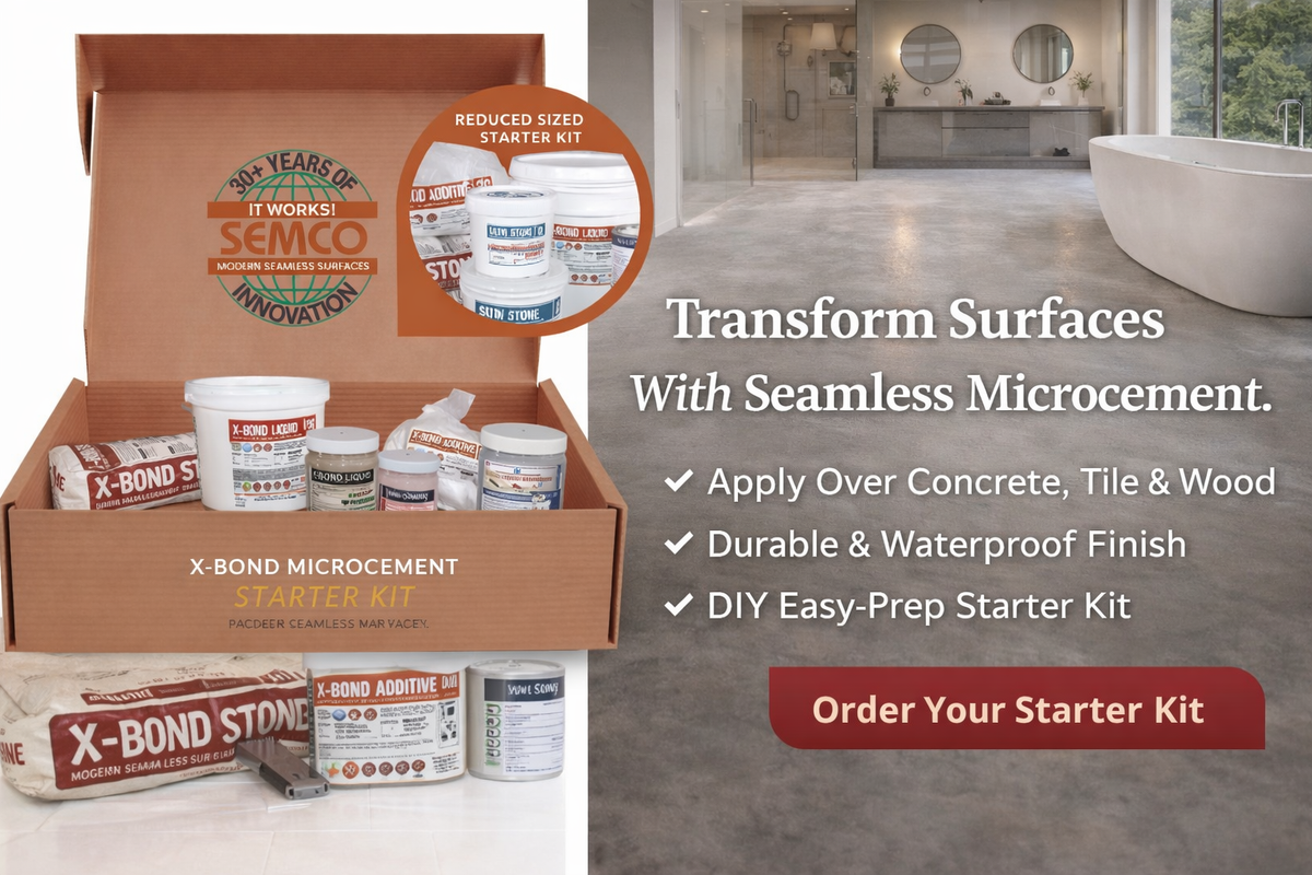 SEMCO X-Bond Microcement System Starter Kit – DF Studio NYC