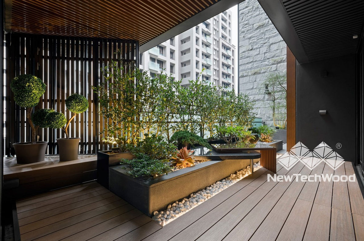New Tech Wood Monarch Decking Boards – DF Studio NYC