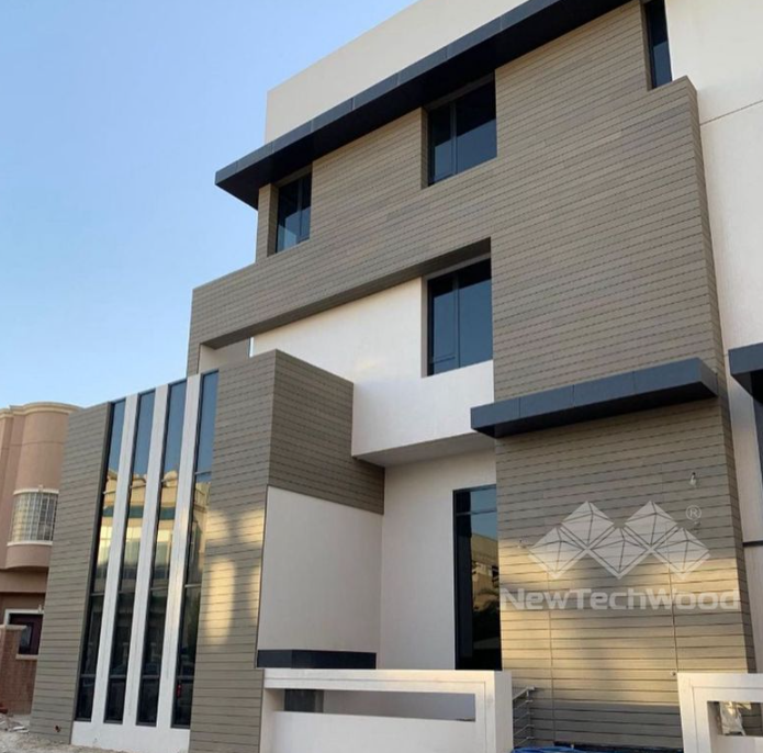 New Tech Wood All Weather Siding – DF Studio NYC