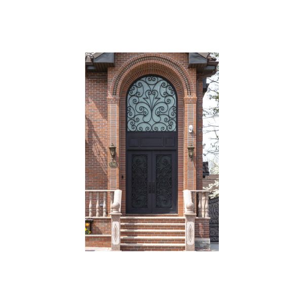 Royal Series Wrought Iron Custom Exterior Door Style – DF Studio NYC