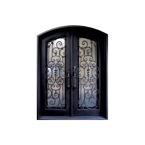 Royal Series Wrought Iron Custom Exterior Door Style – DF Studio NYC